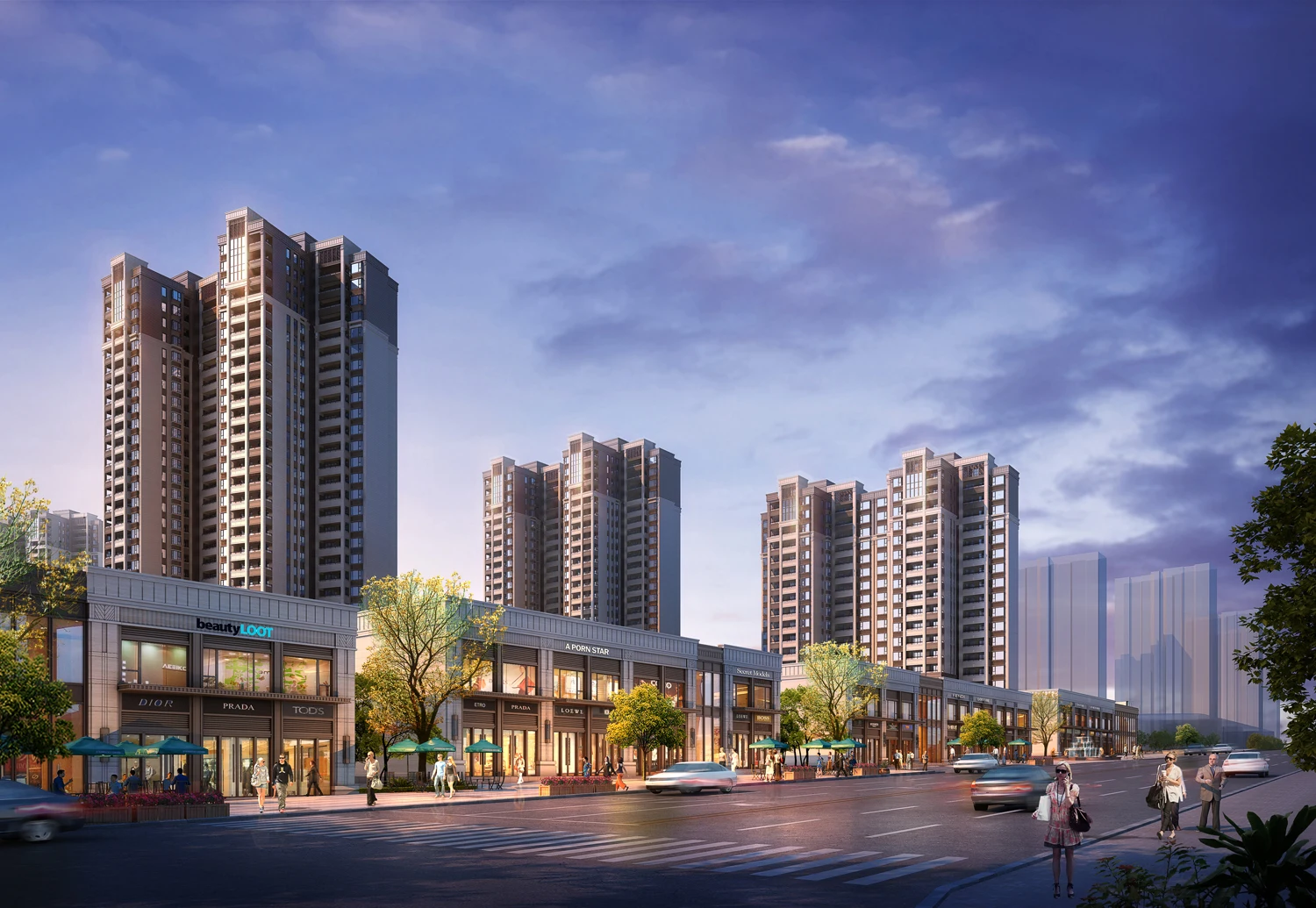 Customized Commercial Architectural Building Scale Model / 3d ...