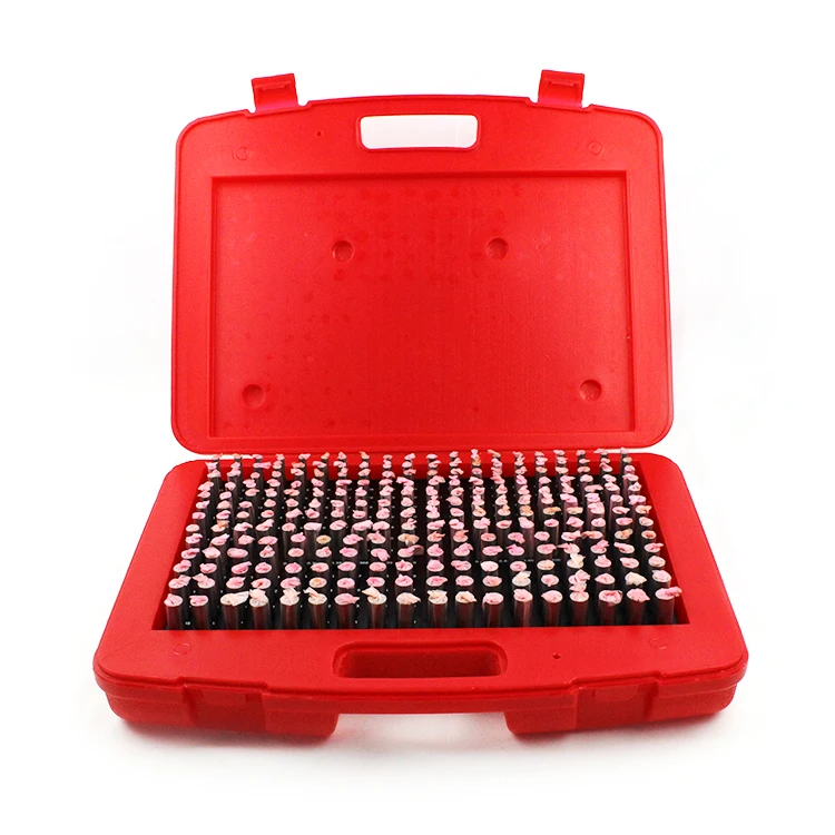 250pcs Minus Pin Gauge Set ZZ Grade 0.251-0.500 Inch