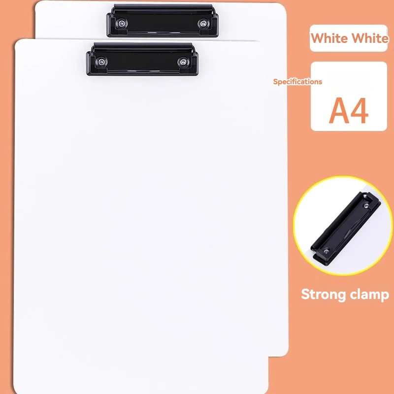 Deli 64502 A4 writing plywood pad plate folder board white two ...