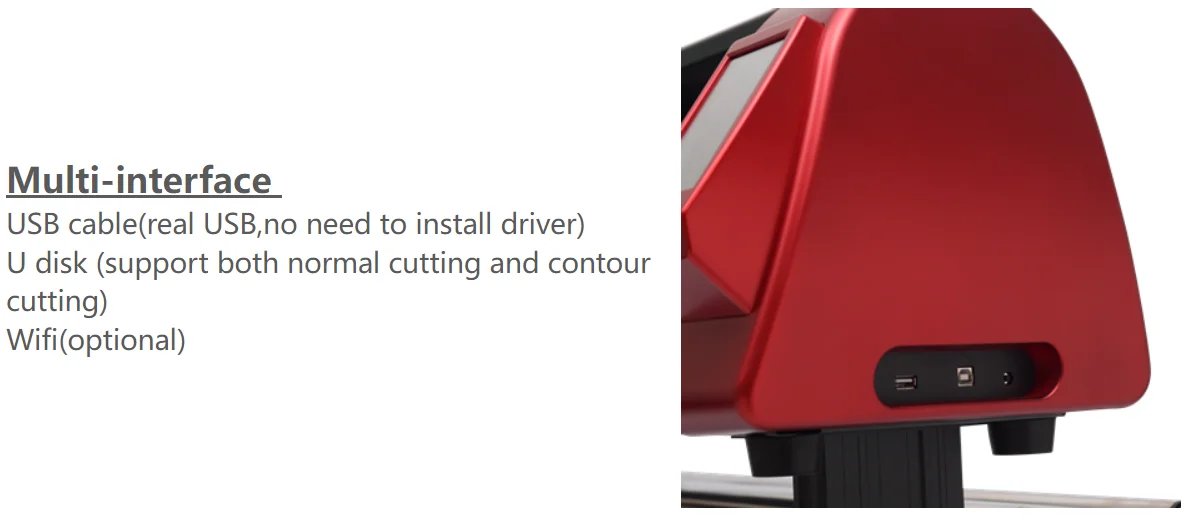 24" Skycut Engraving and Creasing 720mm Double Head With Camera Sticker ...