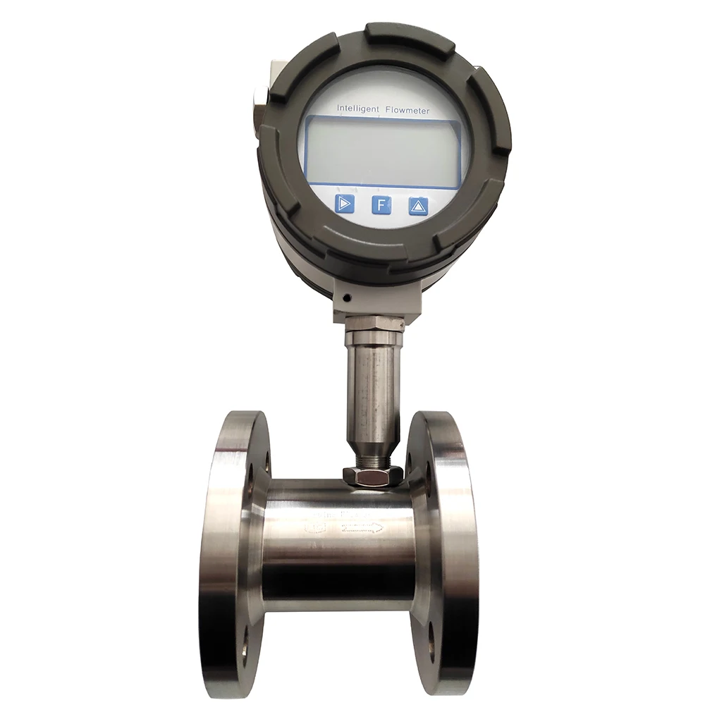Food Beer Milk Drink Sanitary Turbine Flow Meter Health Flow Meter Liquid Diesel Fuel Oil ...