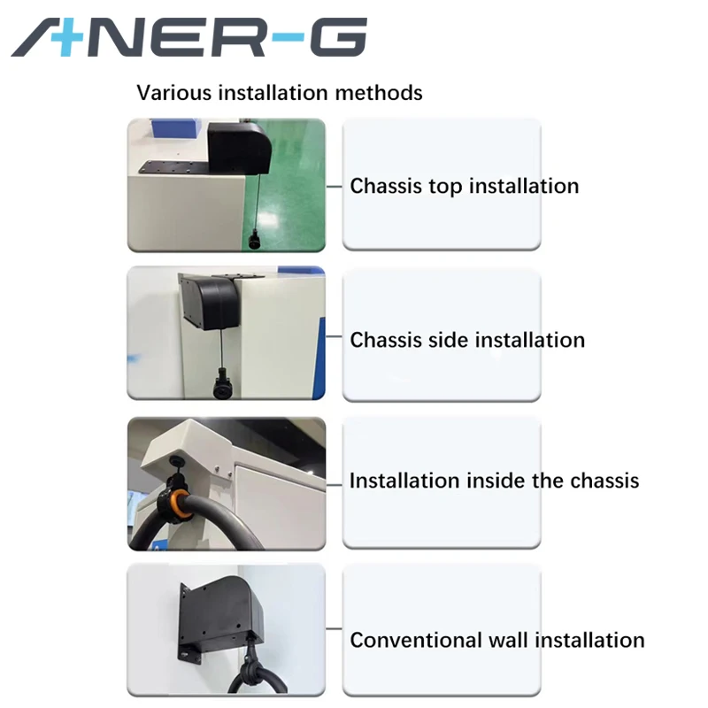 EV Charging Cable Management System - Spring Rope Cord
