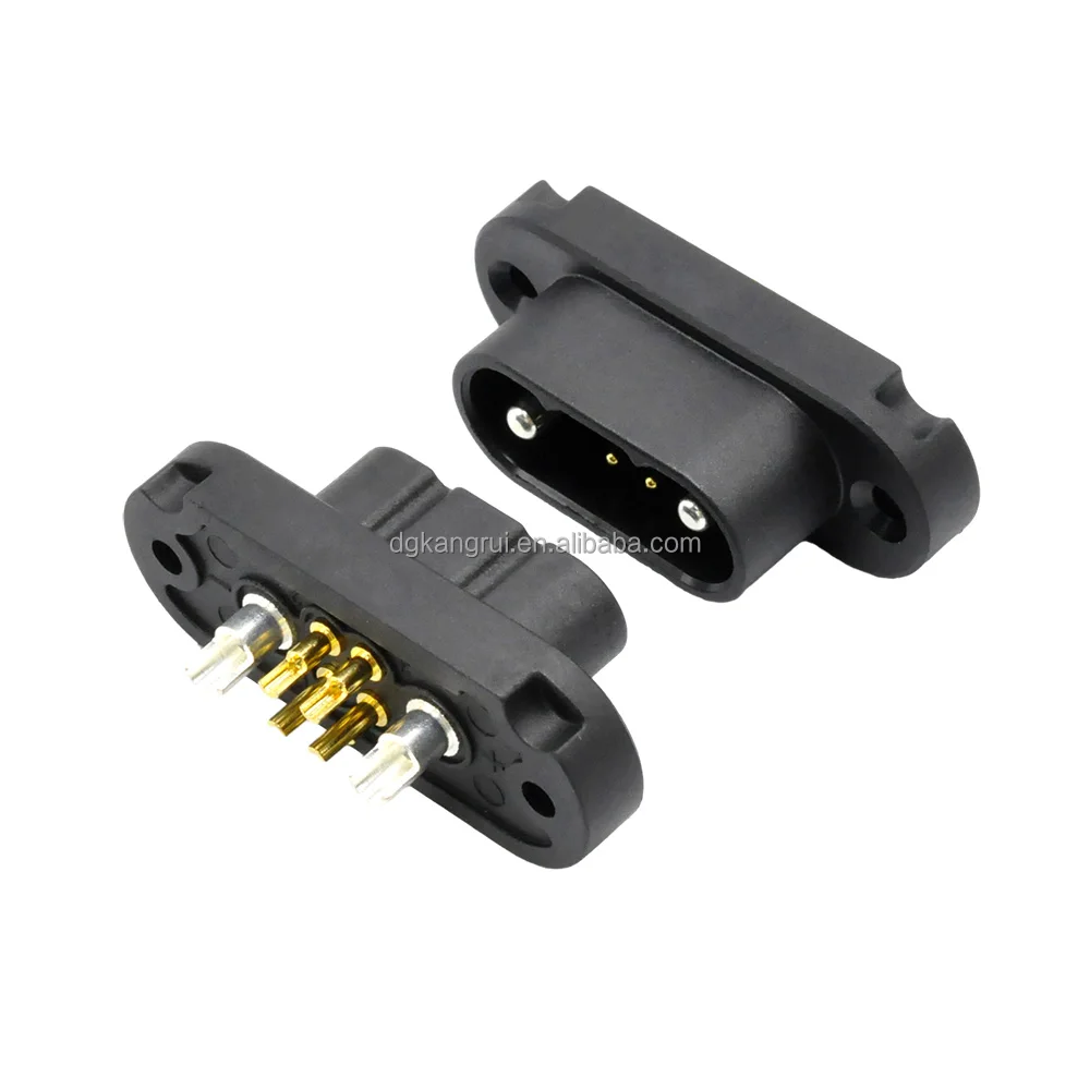Waterproof 4-Pin Power Connector Adaptor for Electric Vehicles