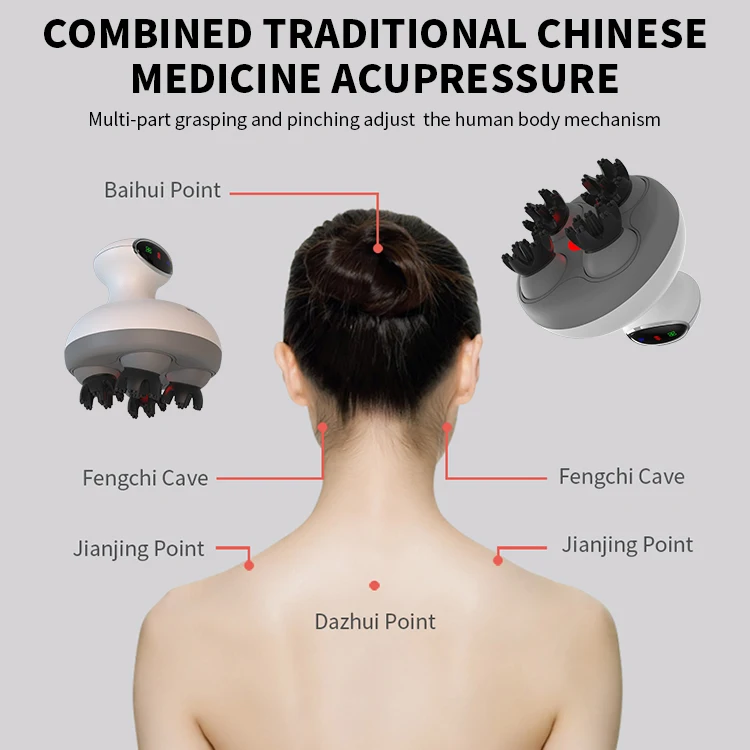 Best Selling Electric Head Massager - Relaxes Muscles
