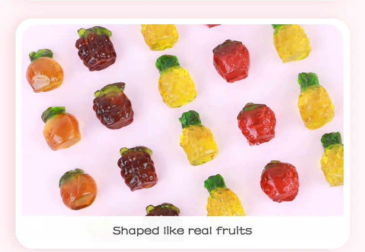 Wholesale Fruit Candy - Yummy Gummy Gummy Jelly Sweetness