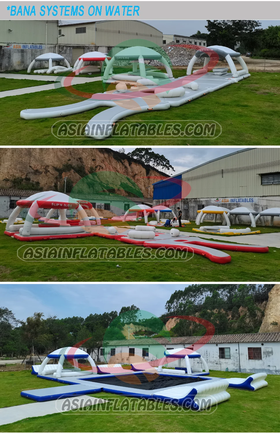 Inflatable Floating Island - Durable & Versatile Water Platform