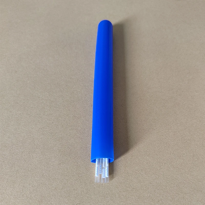 Plastic PE AI Straw Collecting Thumb Pipe - Different Colors