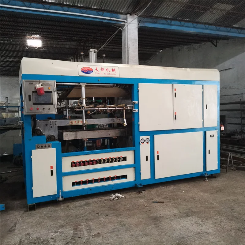 Used Clear Plastic Thermal Vacuum Forming Thermoforming Machine - Buy ...