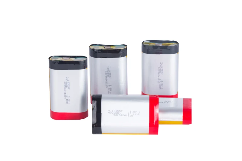 17mm Thick 35mm Long 1700mAh Capacity Rechargeable 3.8V Lipo Pouch ...