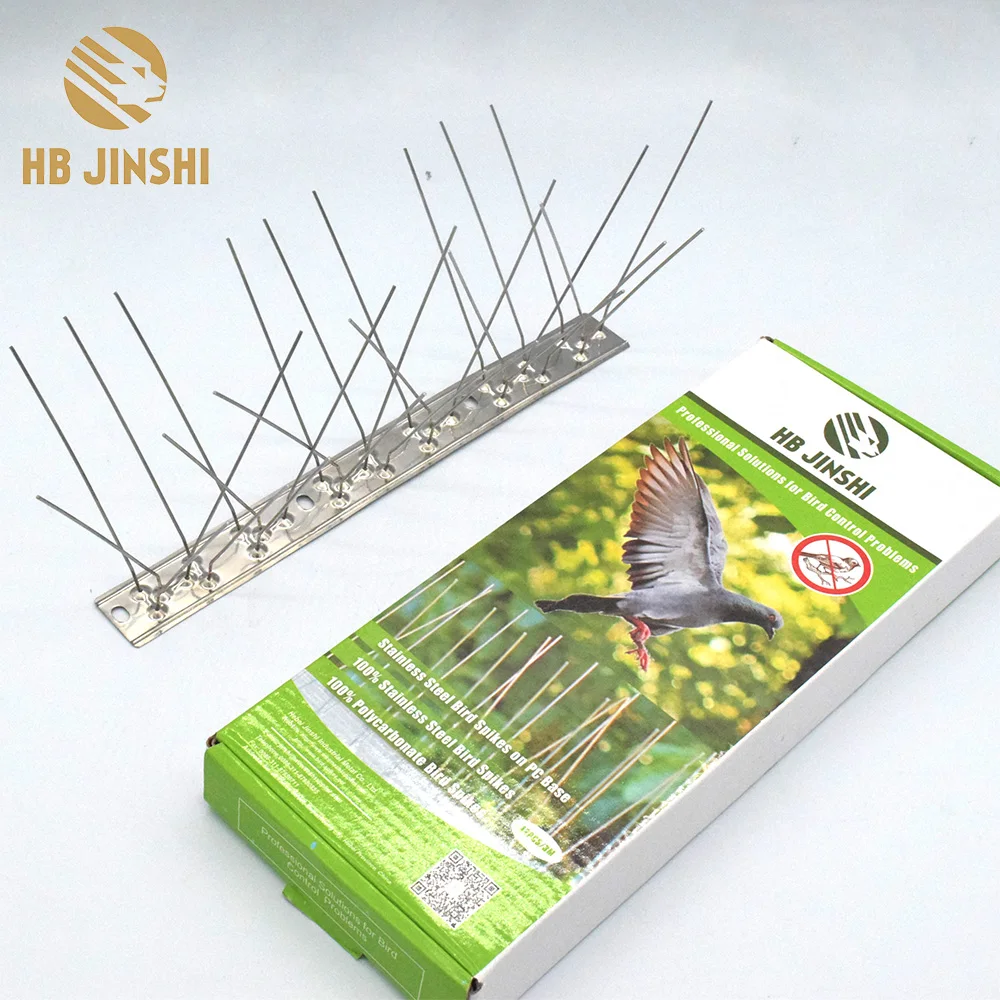 25 Cm Stainless Steel Bird Spikes - Effective Pigeon Control