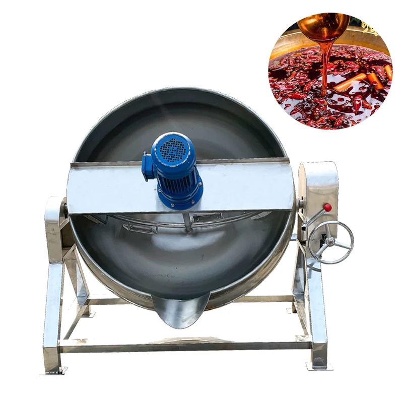 200l 300l Strawberry Jam Jacketed Kettle Pot Cooking Machine - Buy Jam ...
