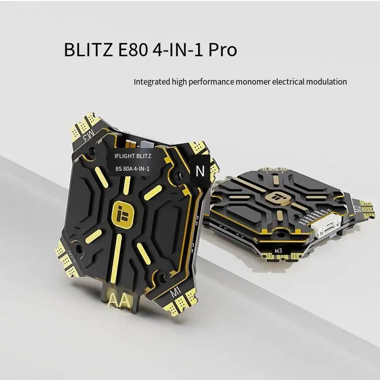 Iflight Blitz F7 Pro Flight Controller E80 4-in-1 80a Pro Esc 35x35mm ...