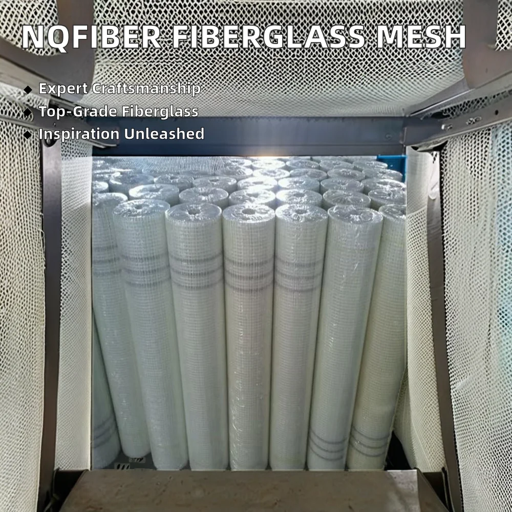 FIBER 160g Cglass Fiberglass Mesh Fabric Wall Alkali Resistant Concrete ...