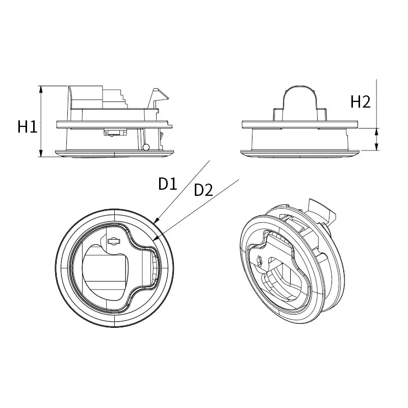 Marine Hardware - Durable Boat Turning Locks by Power Marine