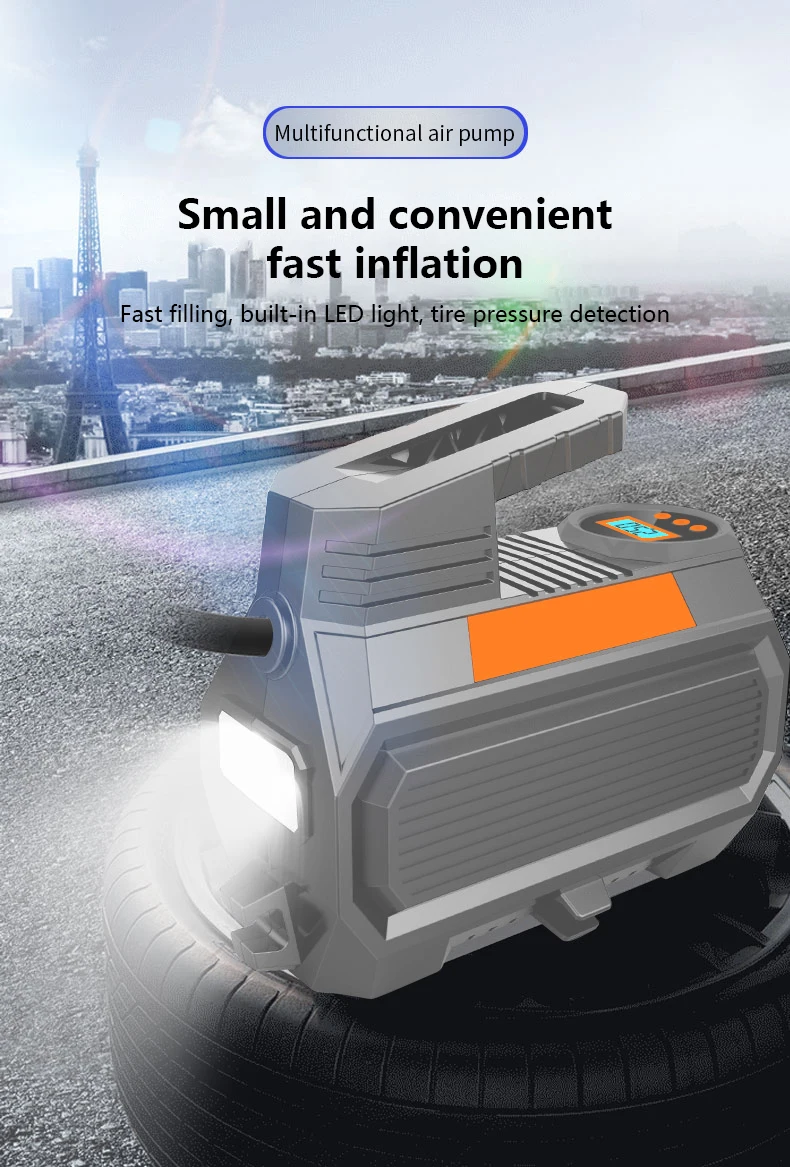 Heavy Duty 12v Mini Emergency Small Portable Smart Car Air Tire ...