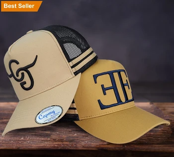 Custom 5 Panel Embroidery Logo Australian Country Strip High Profile ...