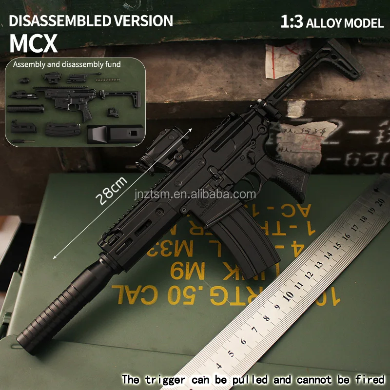 Realistic Metal Toy Guns - SIG MCX Model & More