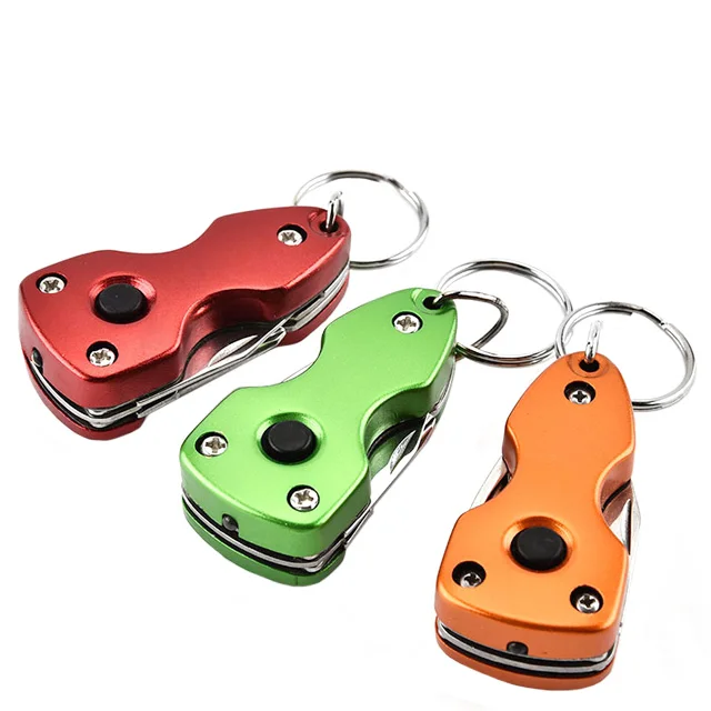 5 in 1 Multi Tool Key Chain - Versatile Mini Screwdriver