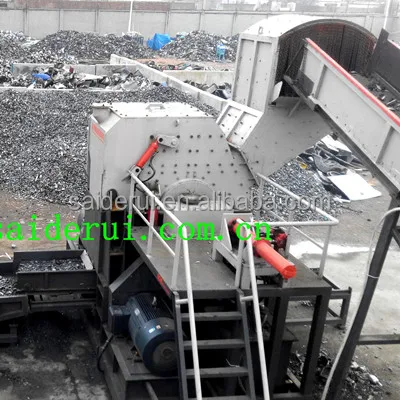 Recycling Plastic Schroot Aluminium Kan Hamermolen Metalen Shredder ...