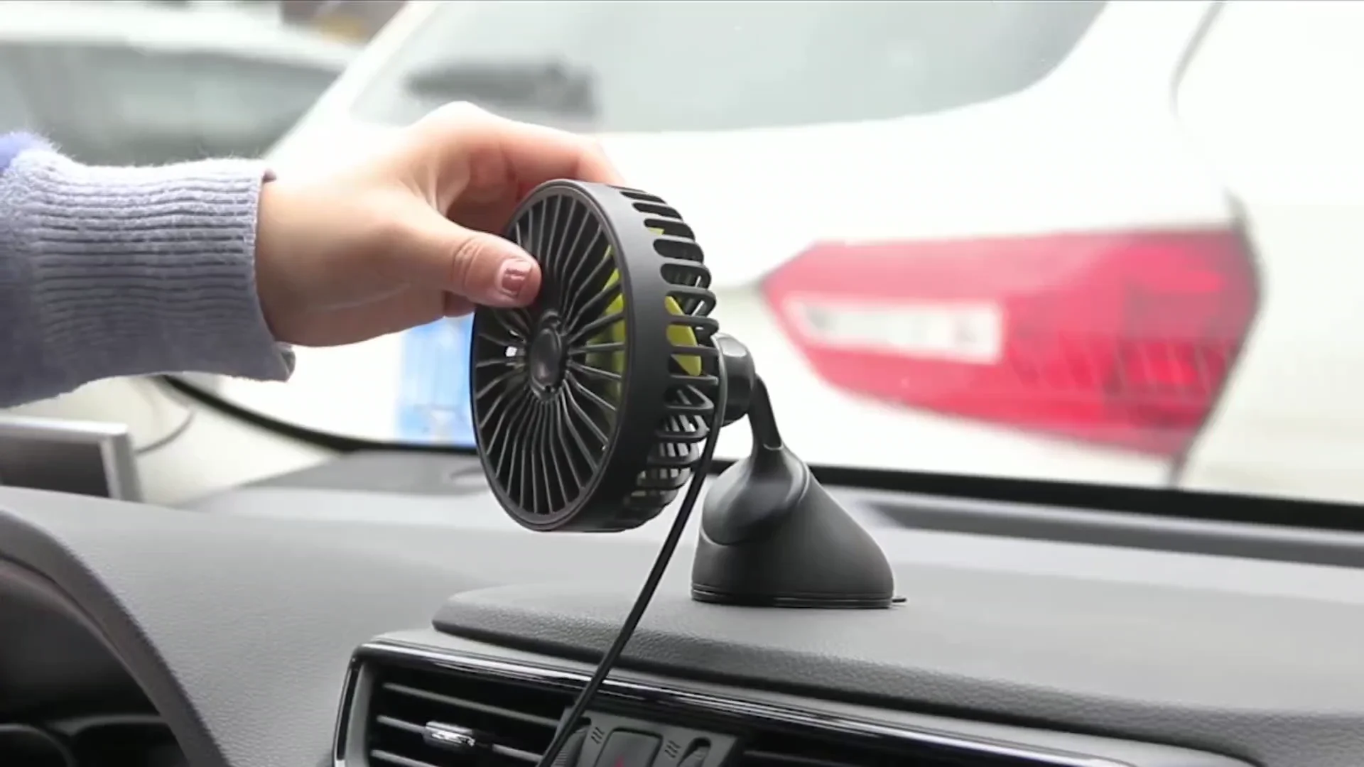 Office Desktop Fan Table Mini Usb Fan With Suction Cup For Cars Vehicle ...