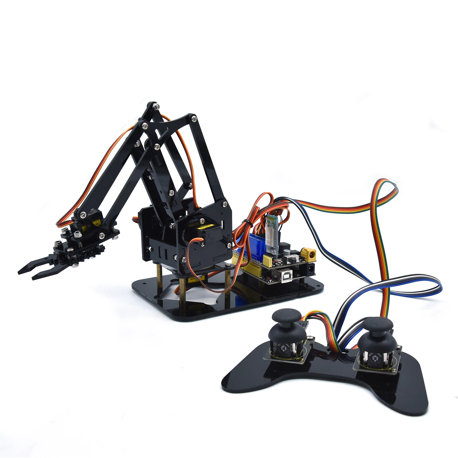 Keyestudio 4dof Diy Robot Mechanical Arm Kit For Arduino Robotic Arm ...