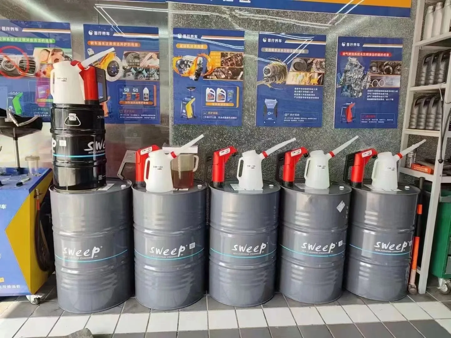 Hand-operated Grease Gun Barrel Pump Manual Oil Pump For Efficient Oil Dispensing Grease Gun ...