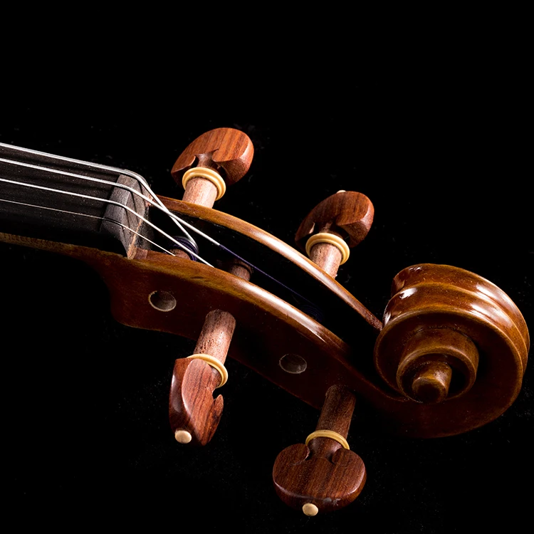 High Violines 4/4 Professional Flame Maple Violin for Music Shop ...