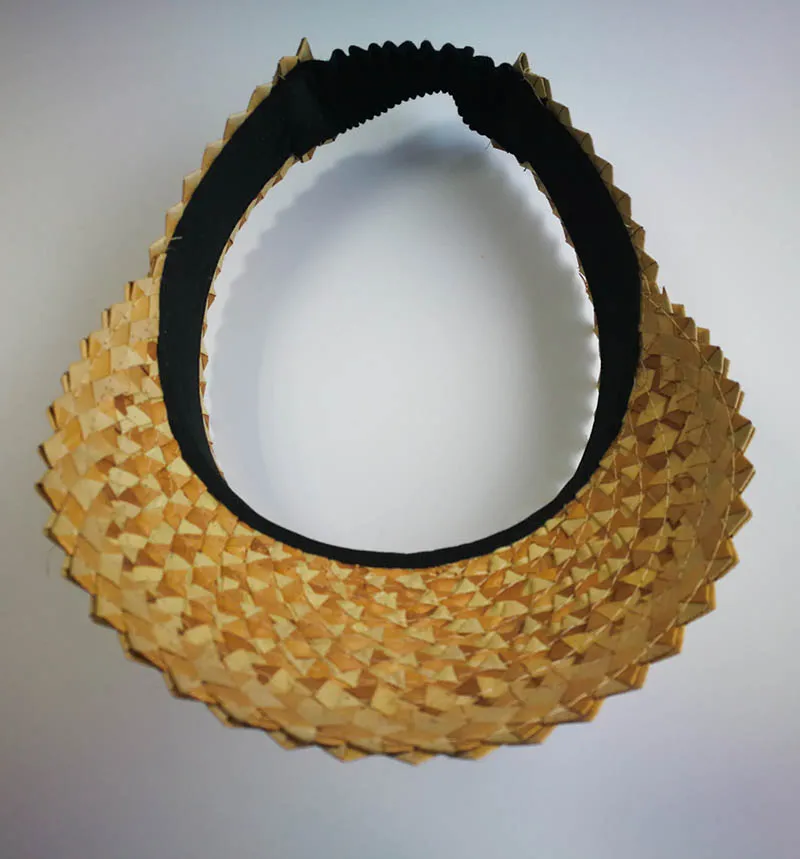 Shop Our Lauhala Visors - Natural Straw Hats from Hawaii