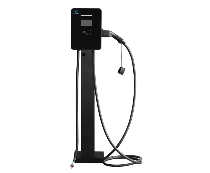 Evse Pillar Stand For Floor -mounted Ev Charging Station Pedestal Stand ...