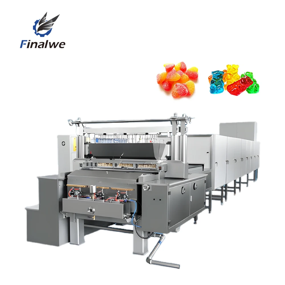 Small Candy Making Machine Confectionery Machine Jelly Candy Making Machine Automatic Candy ...