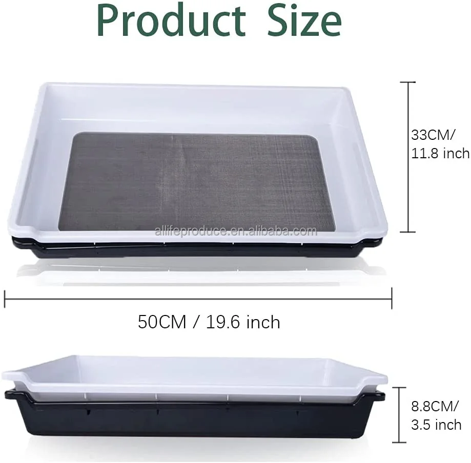 Plastic Bud Harvest Trim Tray Pollen Trimming Trays For Garden - Buy ...