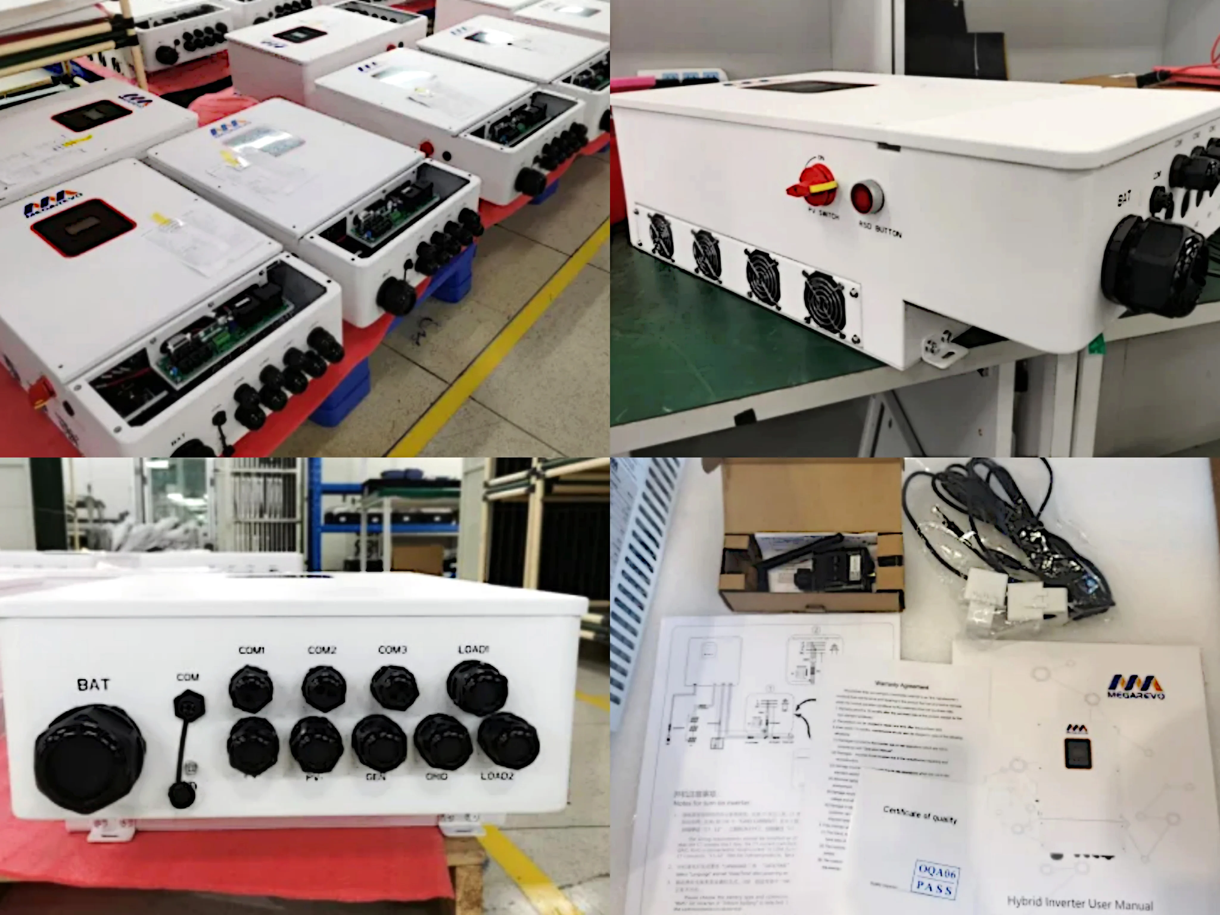 Megarevo Hybrid Inverters Us Version 5kw 8kw 10kw Energy Storage Home ...