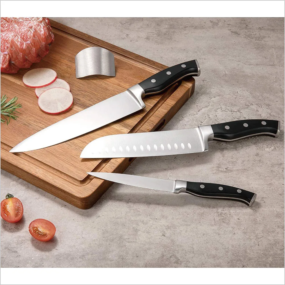 New Product 6pc Blacksmithing Nonstick Kitchen Knives Set Chef Knife ...