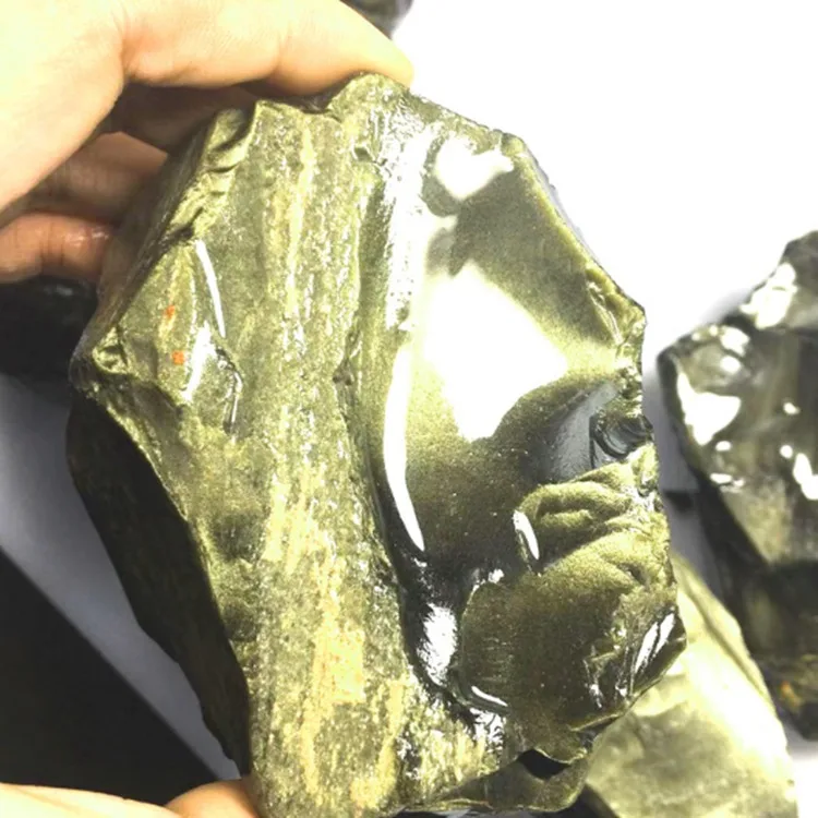 Yellow Obsidian Rock