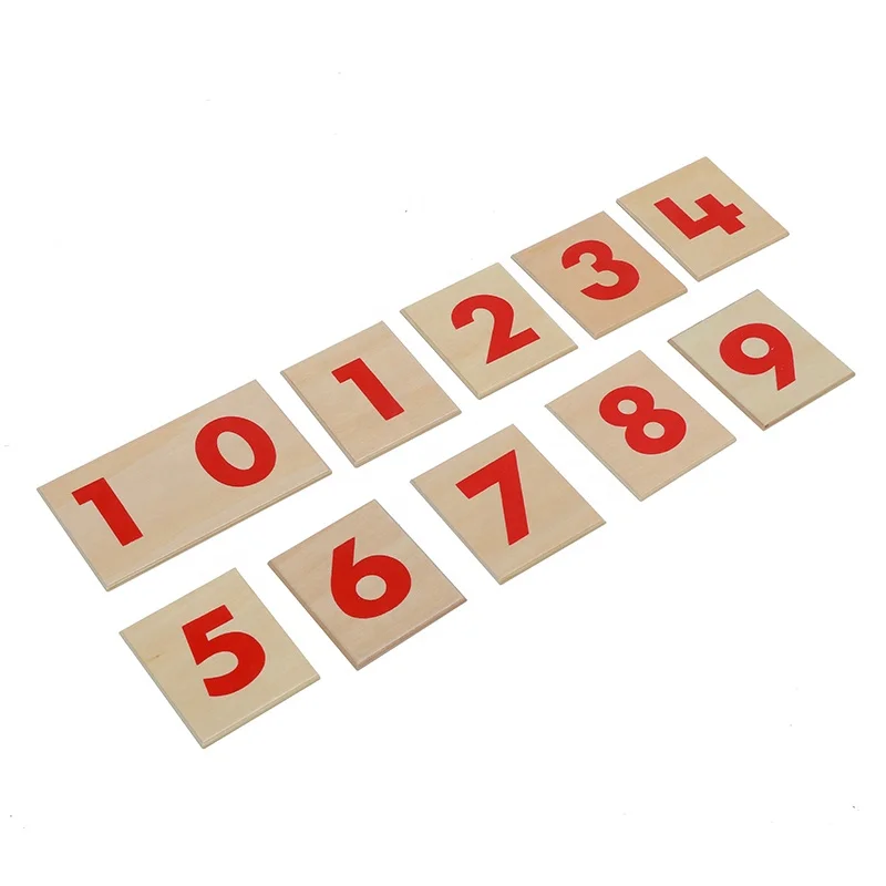 Kindergarten And Preschool Educational Wooden Montessori Math ...