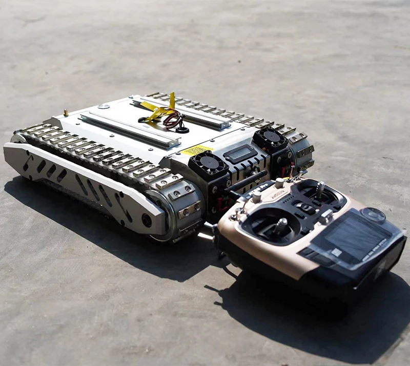 AVT-3C Magnetic Crawler Robot Tank Chassis - 60kg Payload