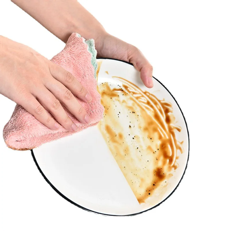 Super Absorbent Rag Microfiber Dish Cloth - High Efficiency
