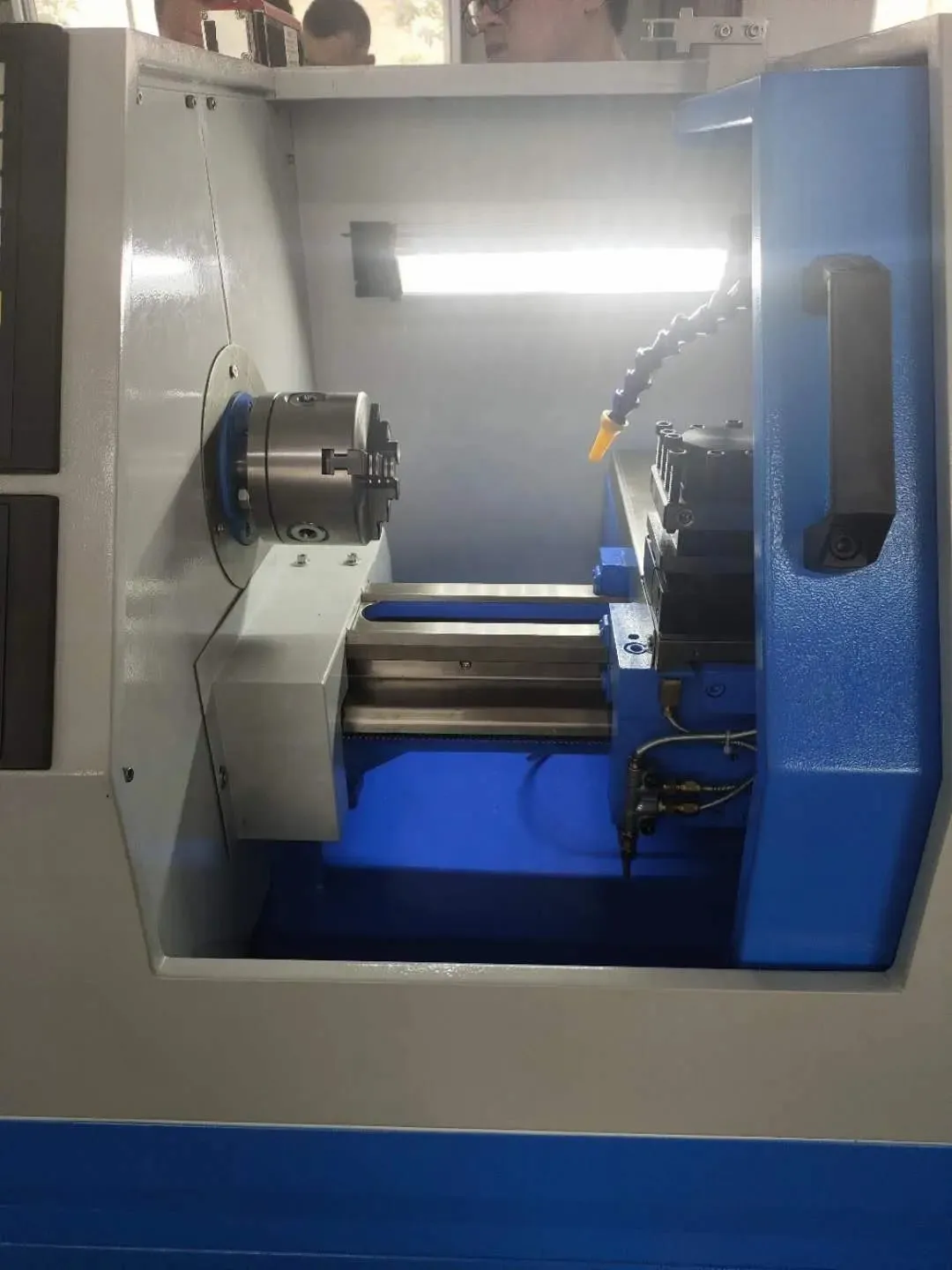 Precision Horizontal Torno Cnc Gsk/mach 3 System Micro Cnc Lathe ...