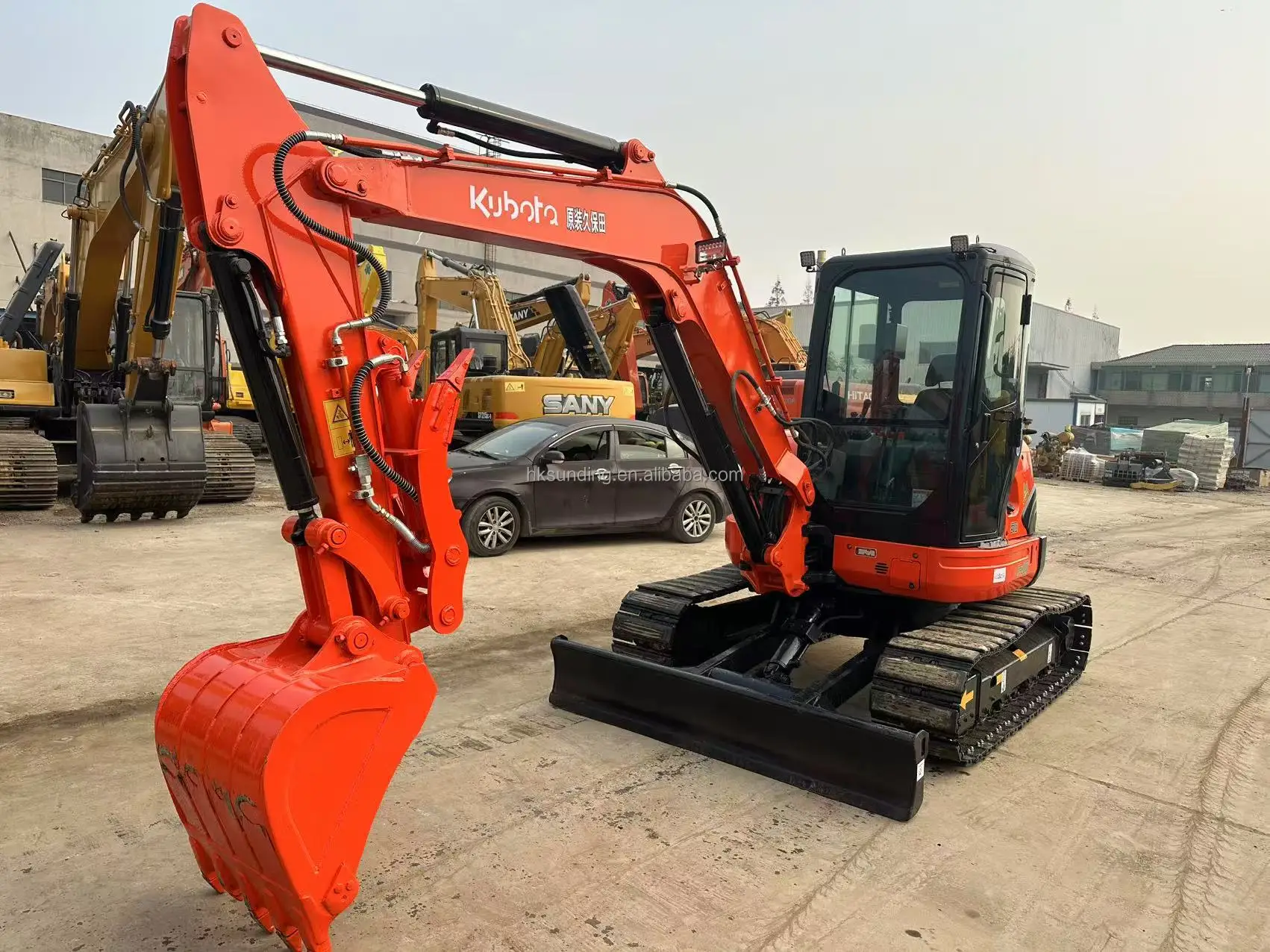 Japan Original Kubota U40 Excavator - 6 Ton Mini Digger