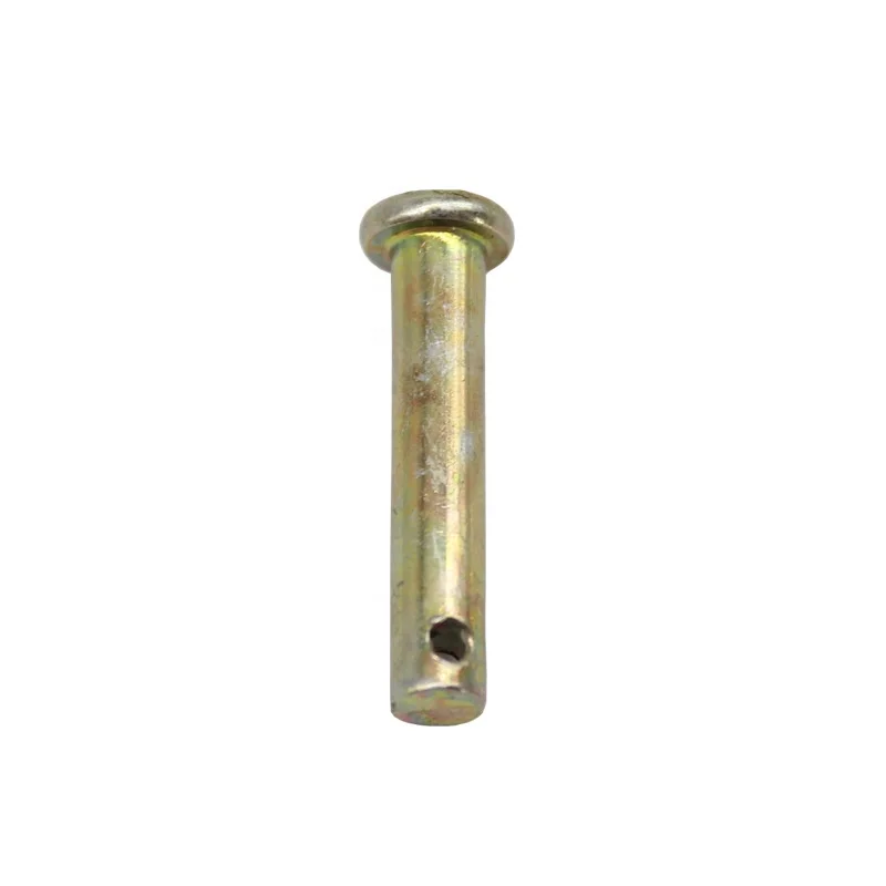 Single Hole Clevis Pins Carbon Steel Galvanized Flat Head Quick Release ...