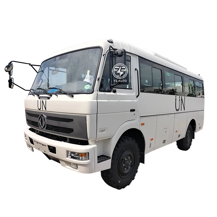 Dongfeng 4x4 Left Hand Drive Tourist 10-19 Seats Un Passenger Diesel ...