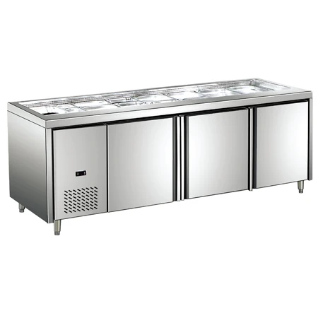 Used Subway Sandwich Prep Table Refrigerated Sandwich Prep Table ...