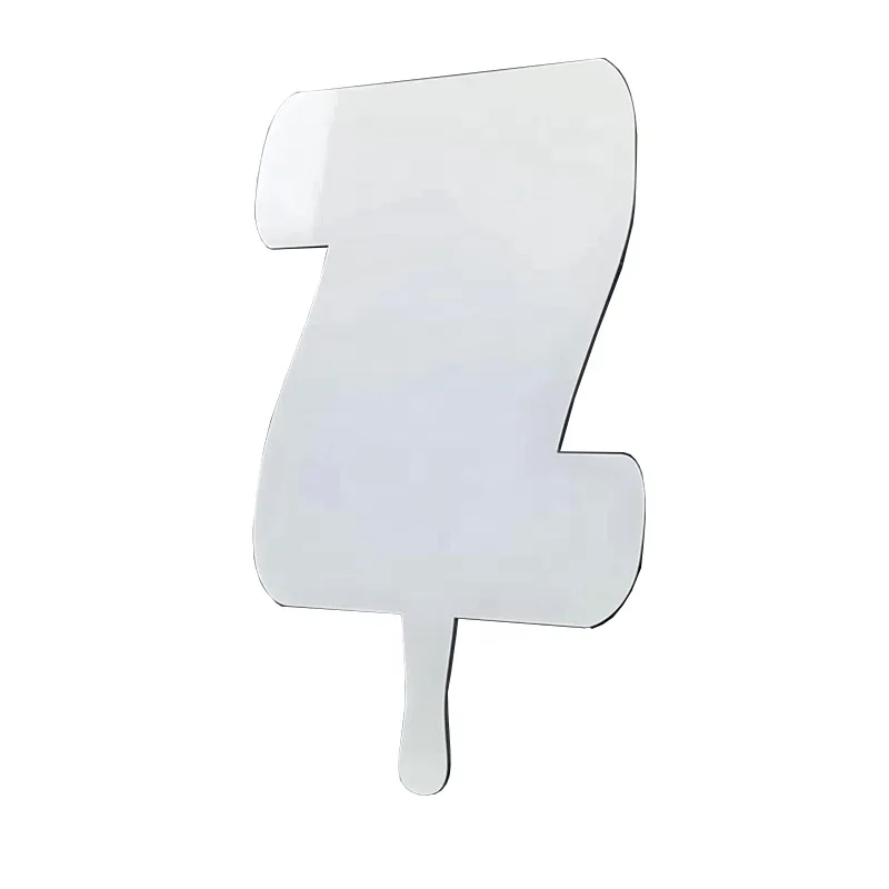 Personalized Logo Grad Handheld Z Photo Frame Fans Sublimation Blank ...