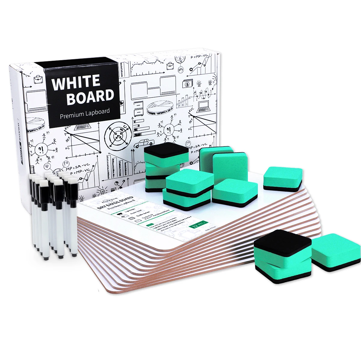 Small White Board Dry Erase Boards Classroom Pack Mini White Boards ...
