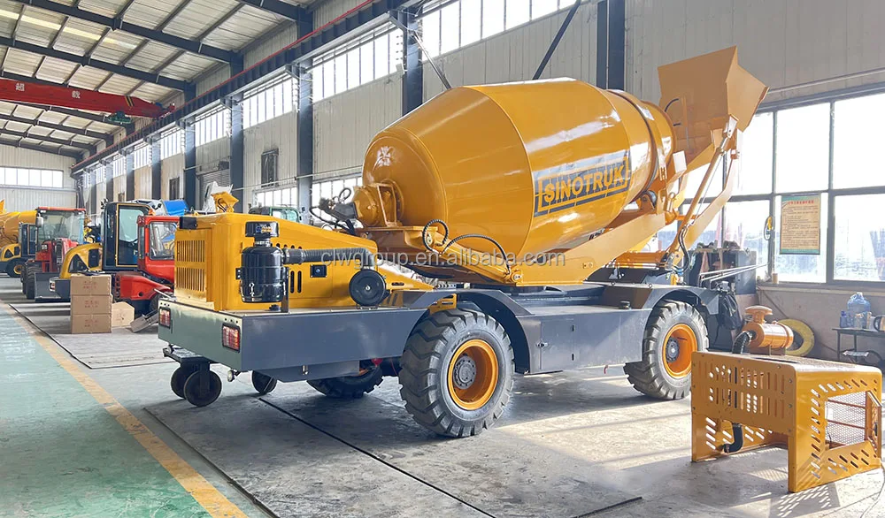 Fully Automatic Concrete Automatic Loading And Mixing Truck - Buy ...