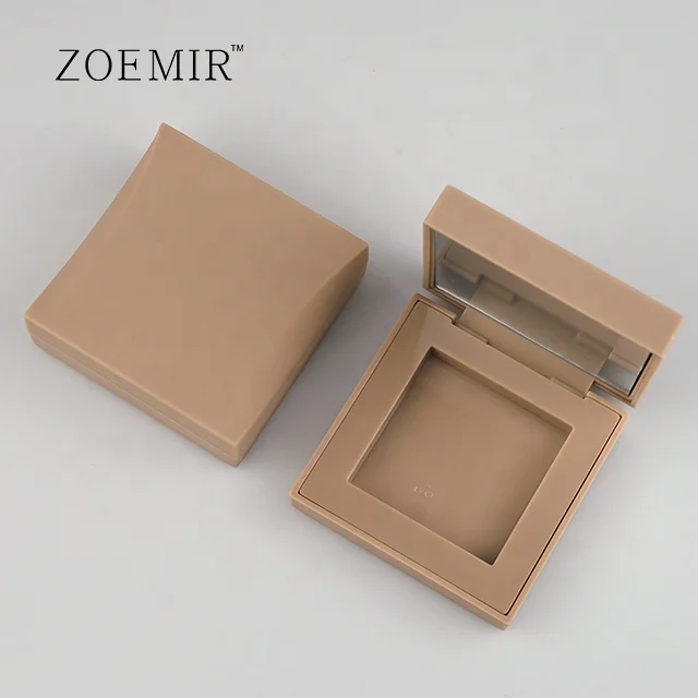 Empty Pressed Face Powder Compact Packaging Custom Compact Case ...