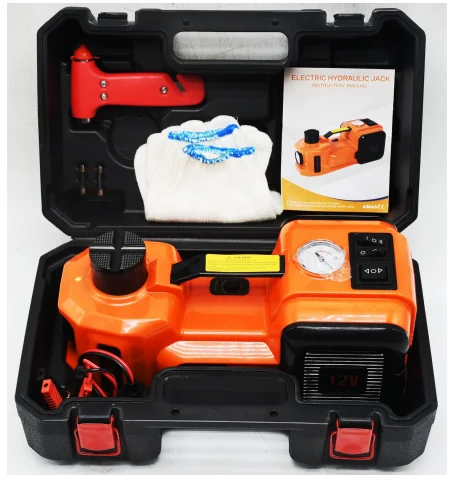 HF045 Car Electric Jack - 3 in 1 Emergency Tool Kit