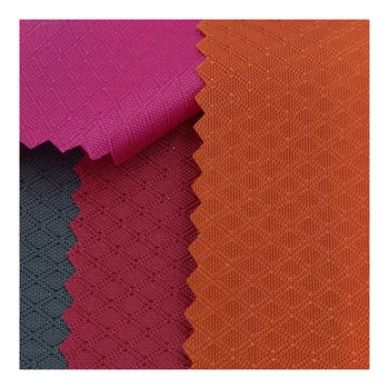 200 Denier Double Line Diamond Ripstop Nylon Fabric With Pu Coated ...