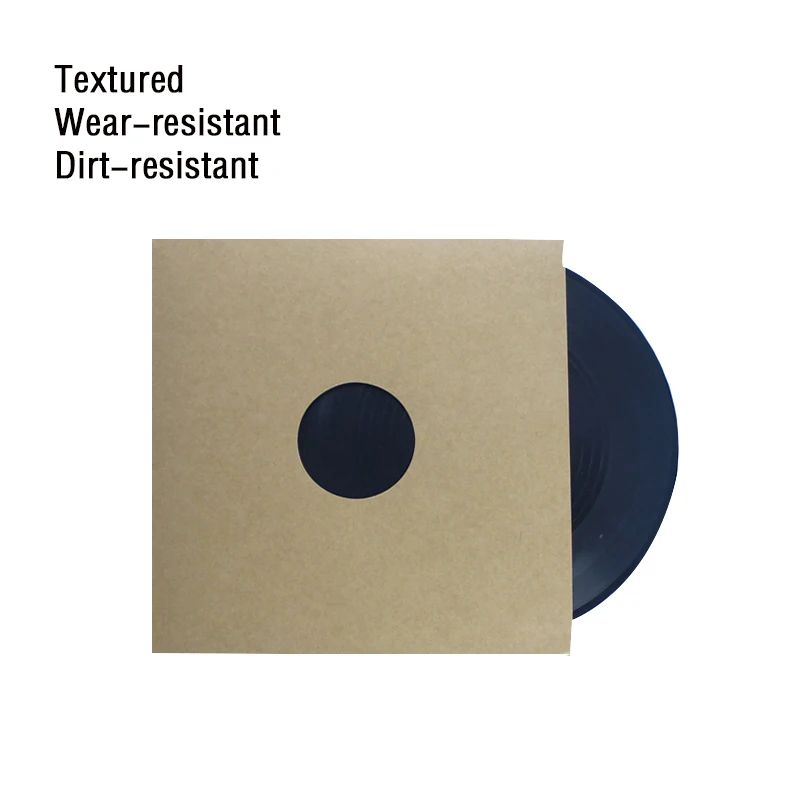 Custom Logo Cardboard Album Record Outer Sleeves Jacket LP Record Cover Bag