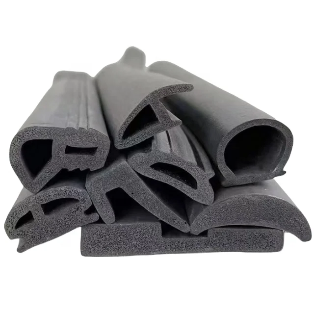 Epdm Conductive Insulation Rubber Strip Resistance Flame Retardant ...